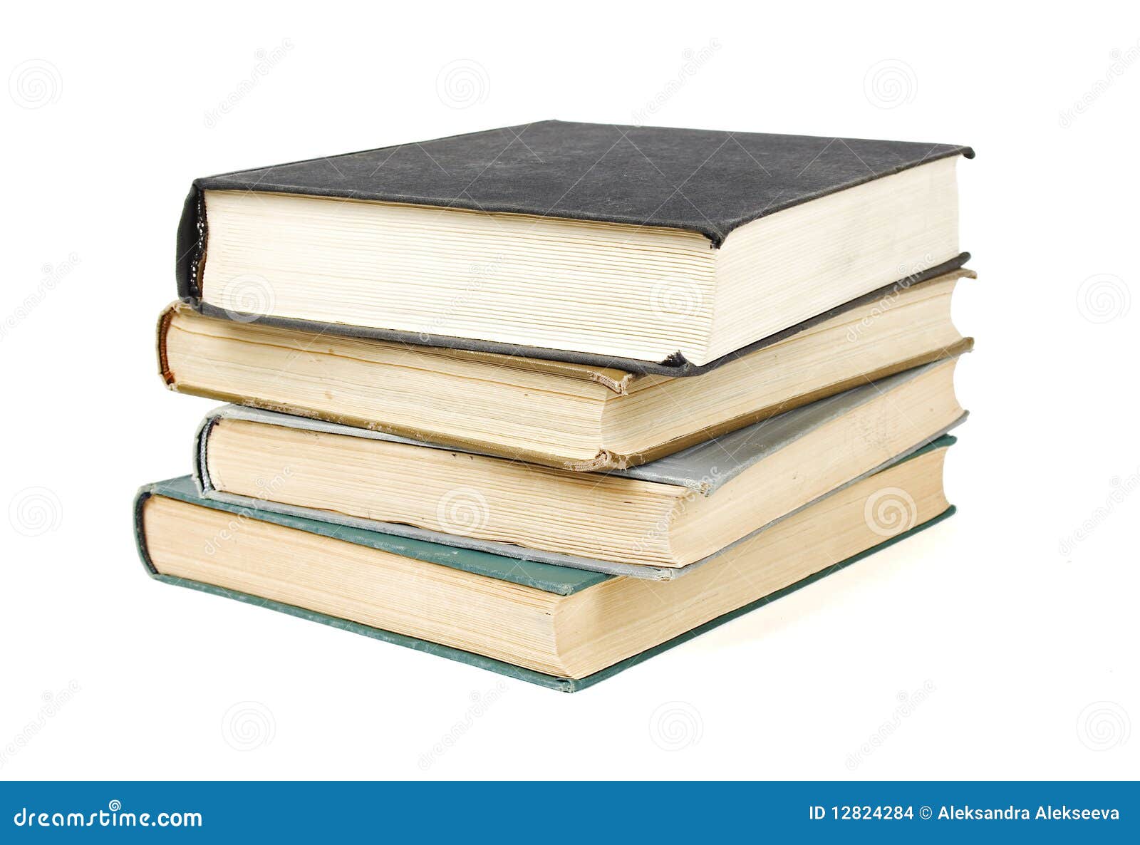 Pile de livres photo stock. Image du pile, apprenez, université - 12824284