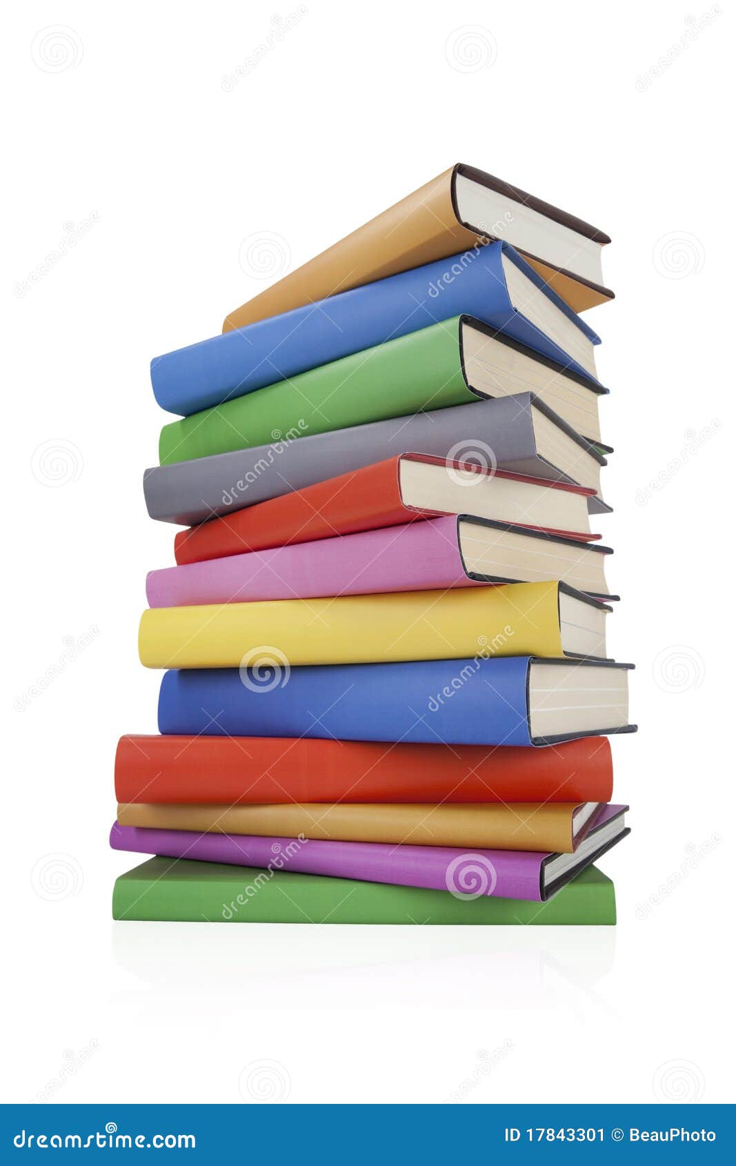 Pile de livres image stock. Image du éducation, littérature - 17843301