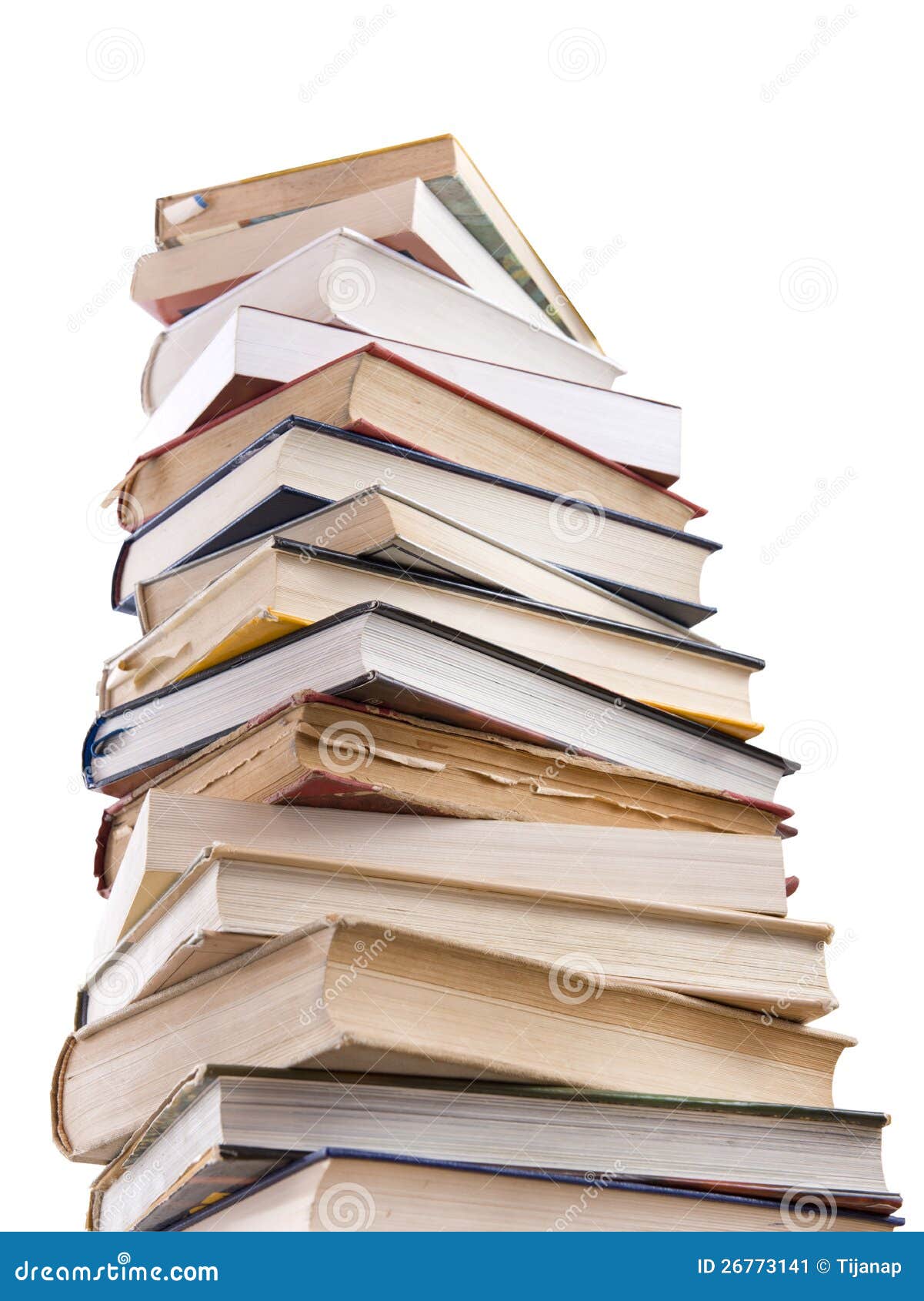 Pile de livres image stock. Image du fond, littérature - 26773141