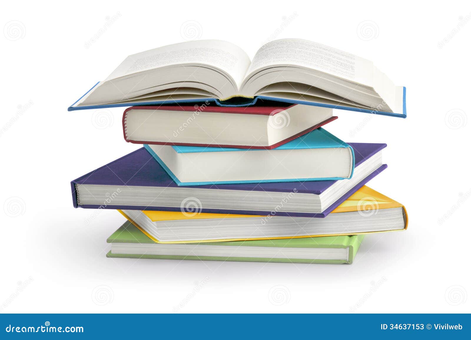 Pile de livres image stock. Image du encyclopédie, document - 34637153