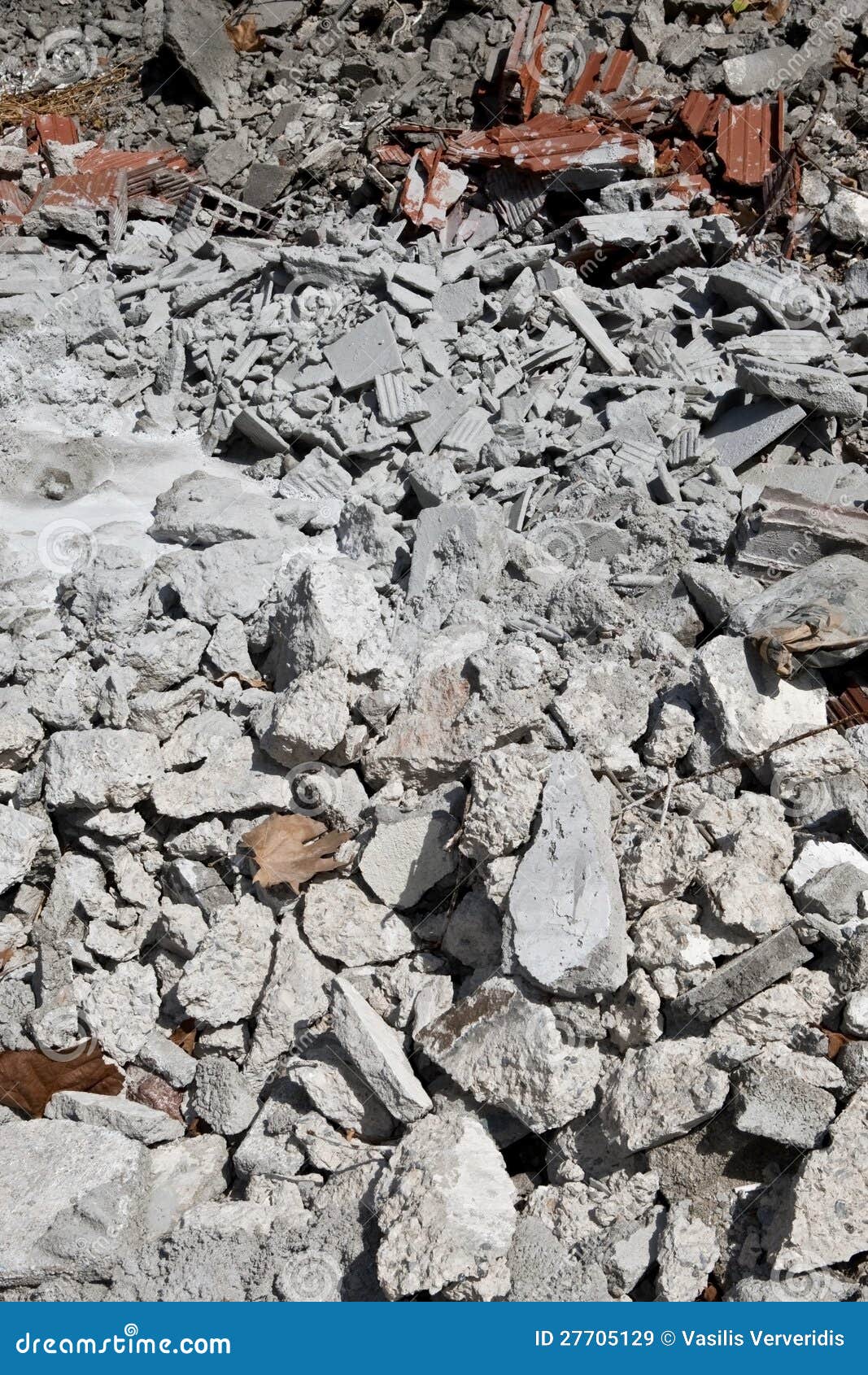 A pile of debris stock image. Image of construction, heap - 27705129
