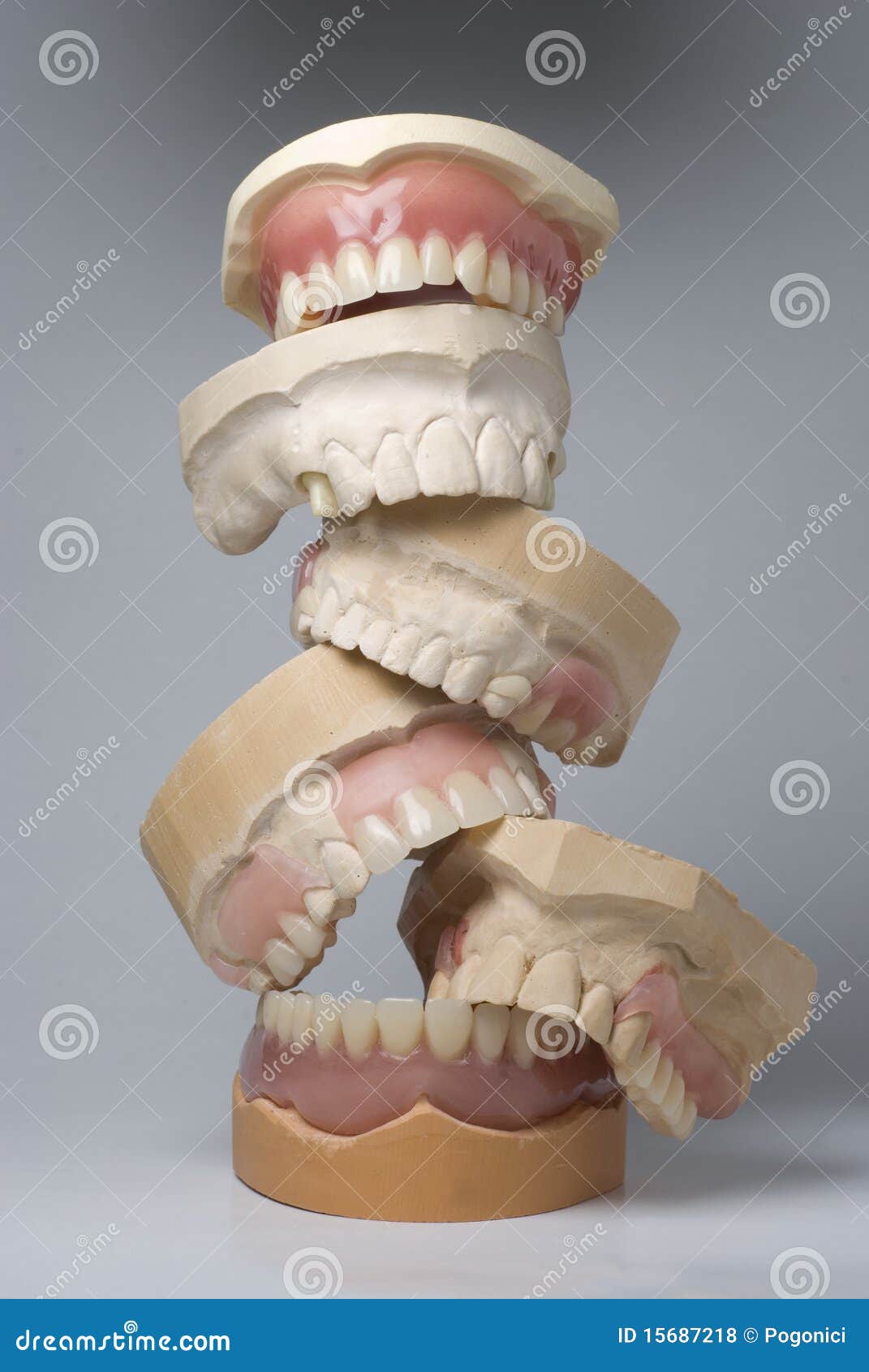 A pile of dentures stock photo. Image of denture, maxilla - 15687218