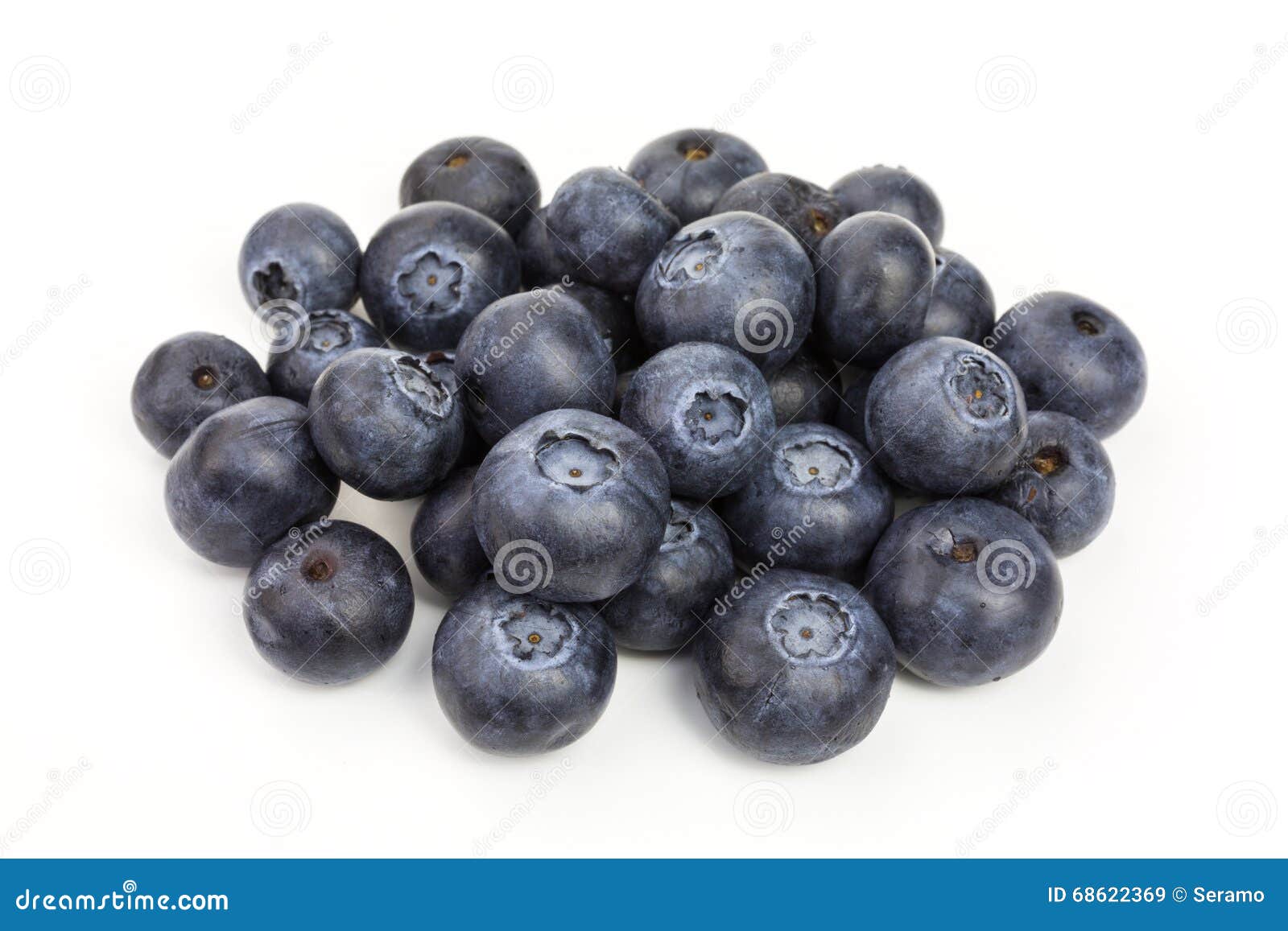 Pile des myrtilles image stock. Image du vitamine, frais - 68622369