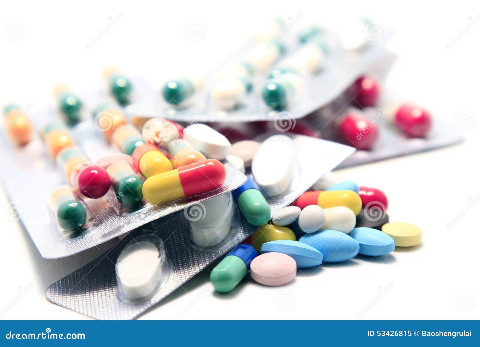 Pile Des Pilules Et Des Capsules 1 Image stock - Image du fond, pile ...