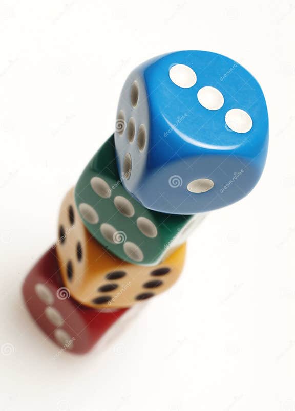 Pile of dice stock photo. Image of four, lucky, dice, play - 753236