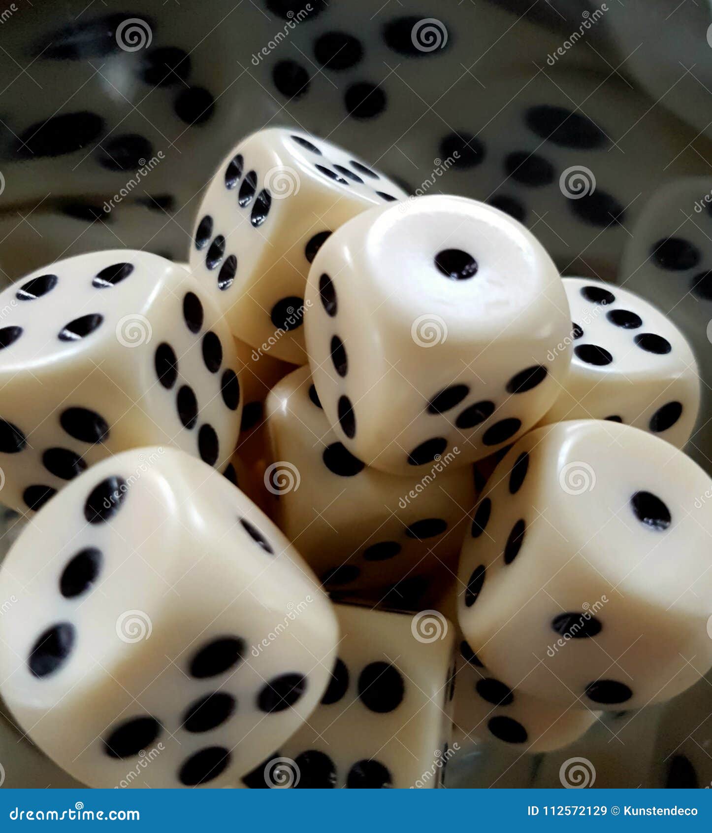 Pile of dice stock image. Image of dices, pile, bunch - 112572129