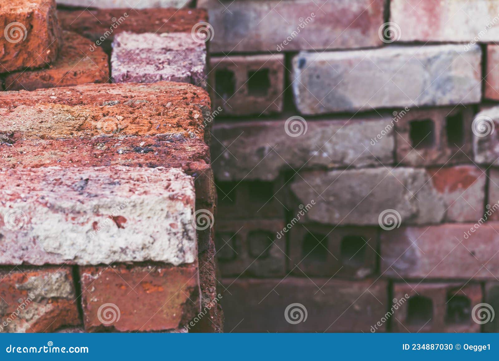 Old Building Materials - Stacked Bricks Stock Photo - Image of antiques ...