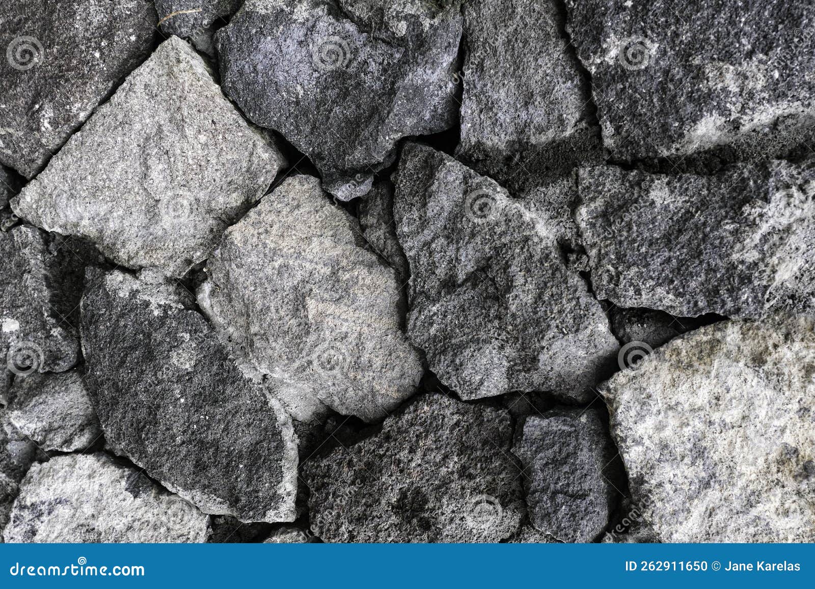 Pile of Different Shades of Gray Rocks at Construction Site Background ...