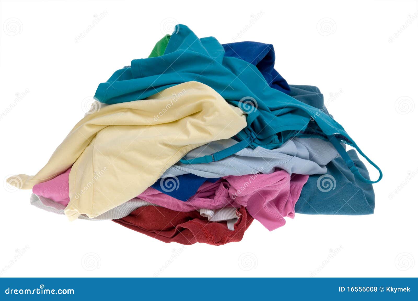 Pile of Dirty Clothes for the Laundry Stock Photo - Image of stack ...