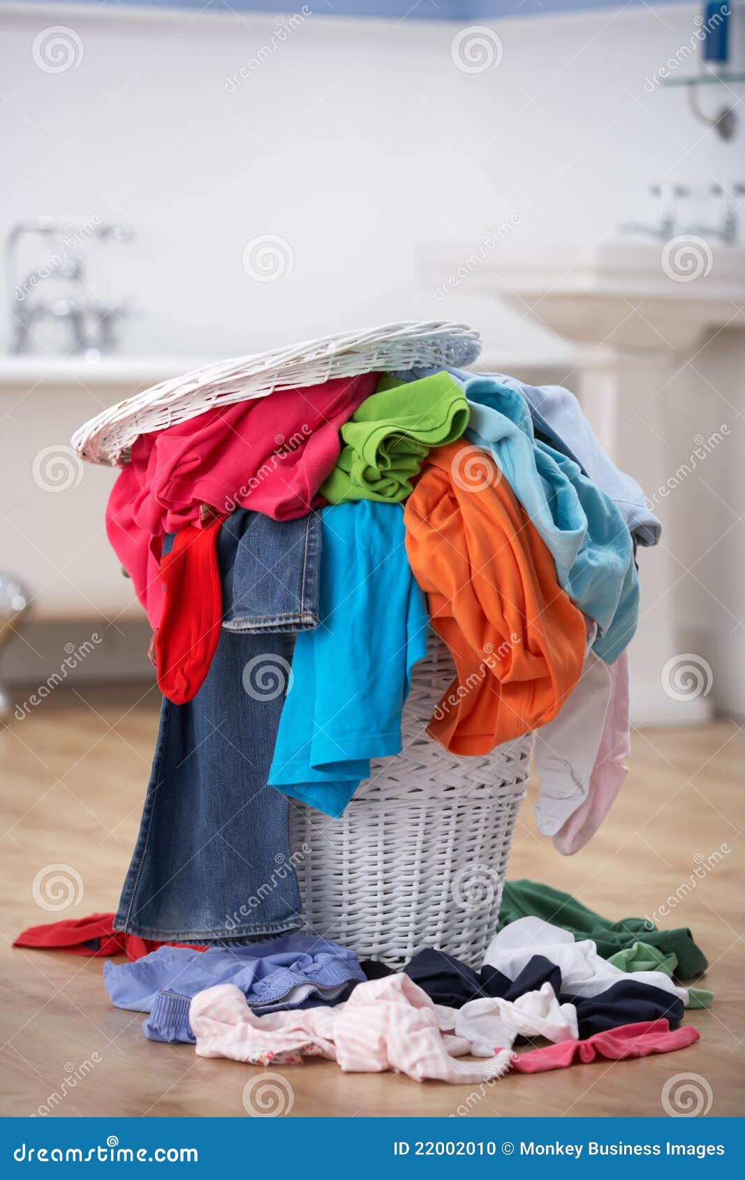 Pile of dirty washing stock photo. Image of full, foreground - 22002010