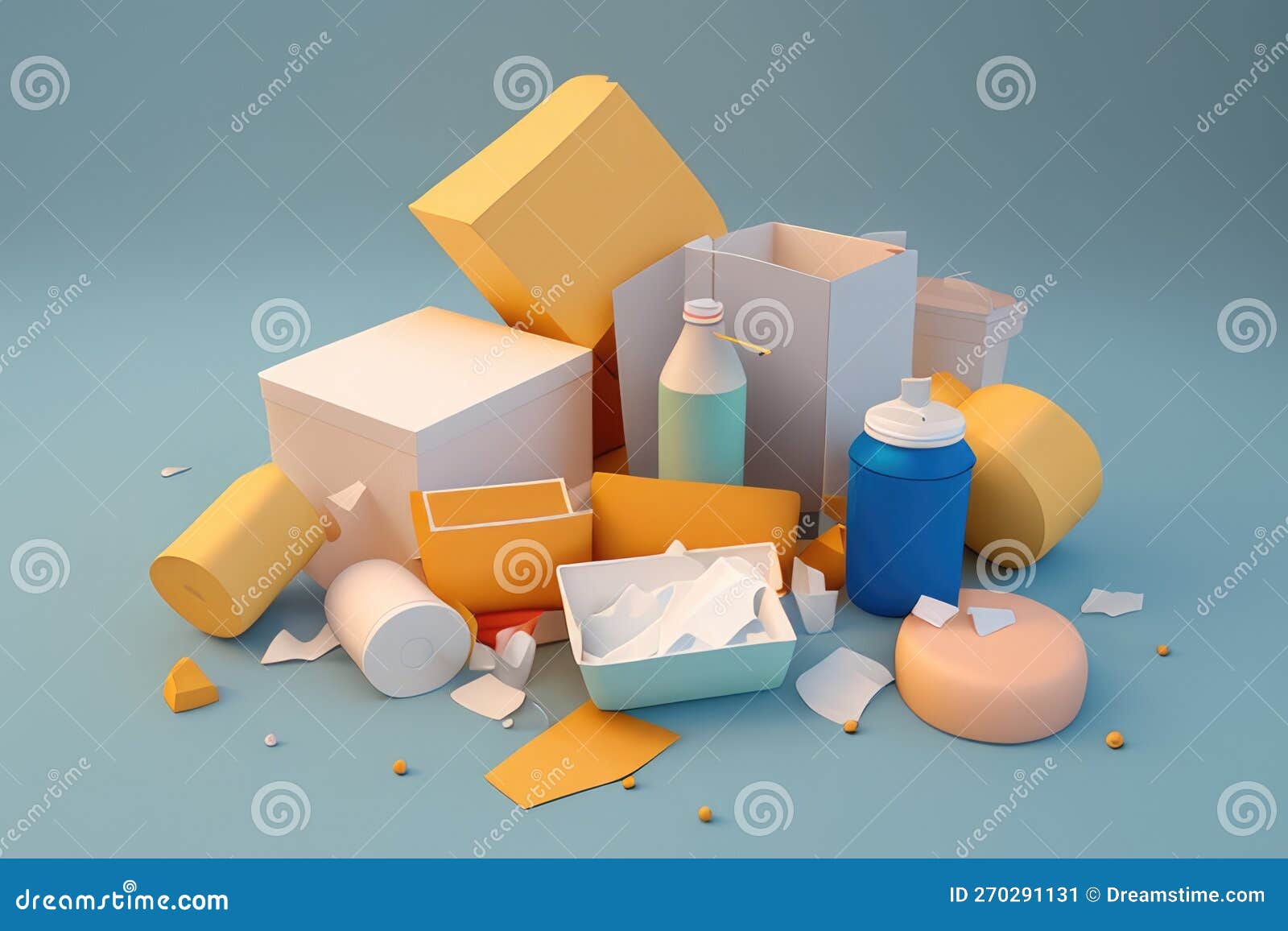 Pile Of Discarded Plastic Bottles, Illustrating The Urgent Issue Of ...