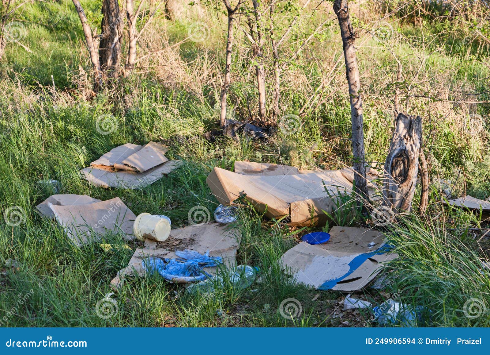Pile Discarded Garbage, Pollution Ecology and Environment Stock Photo ...