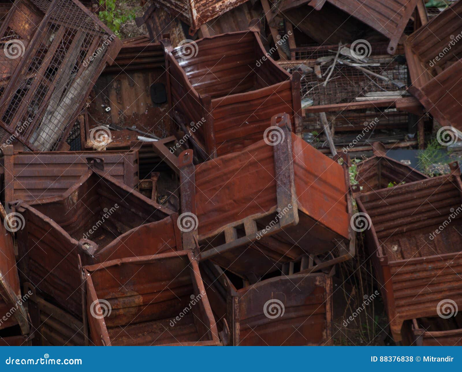 Pile of Discarded Rusty Metal Storage Boxes Stock Photo - Image of ... Pile of Discarded Rusty Metal Storage Boxes Stock Photo - Image of ...