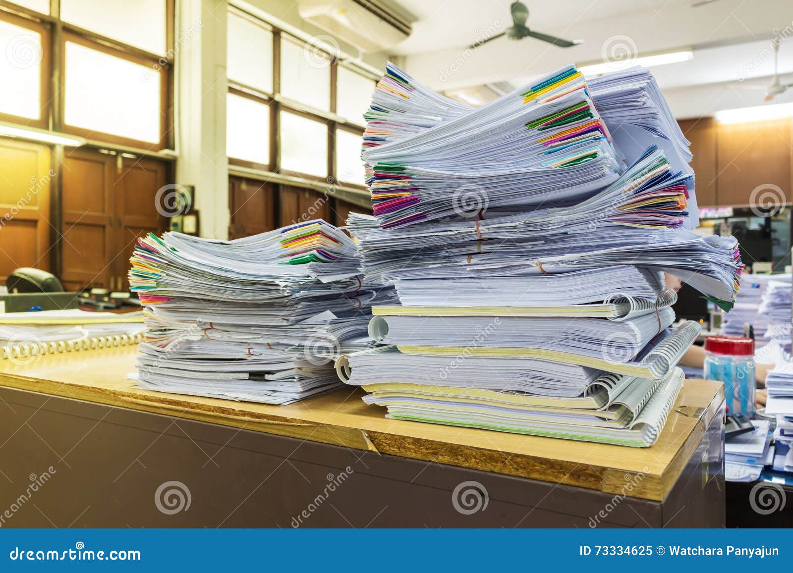 Pile of document stock image. Image of folder, organize - 73334625