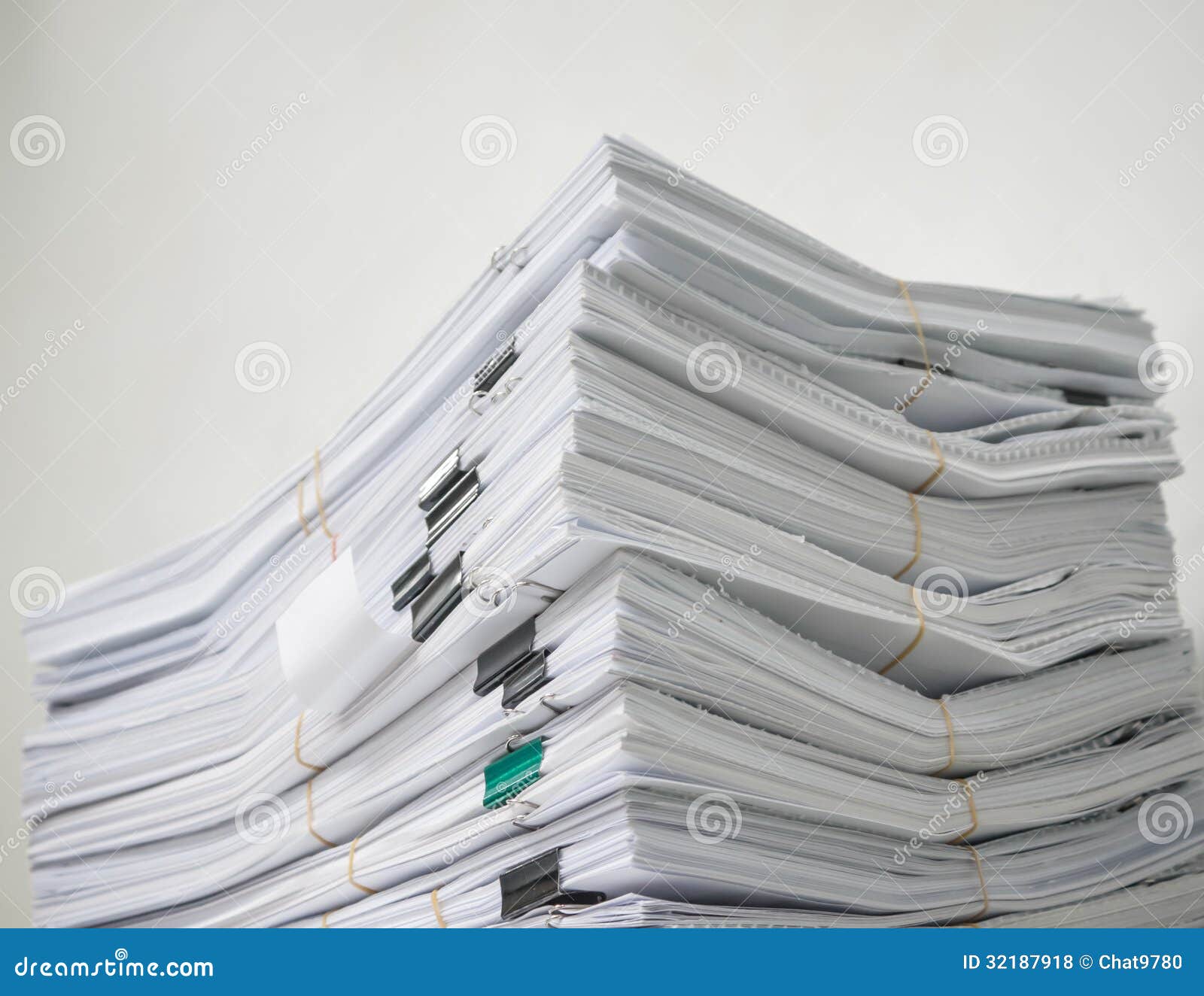 Pile of documents stock photo. Image of draft, paper - 32187918