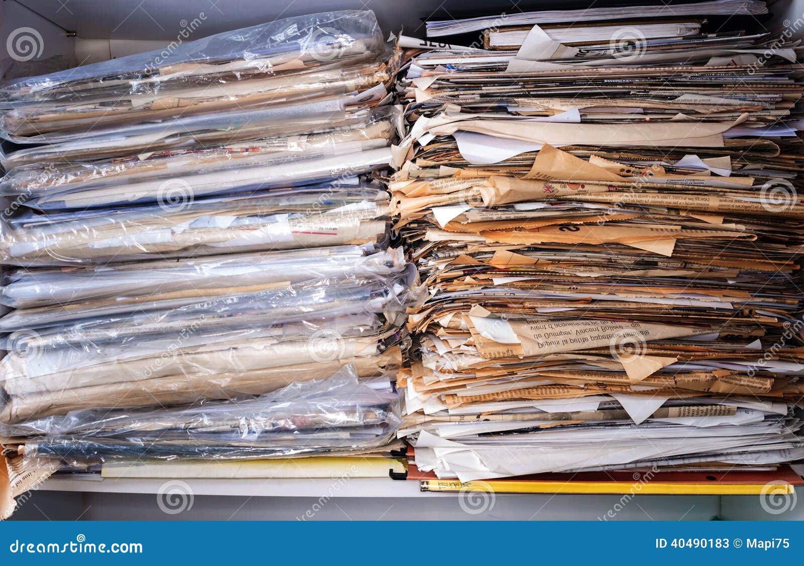 Pile of documents stock image. Image of pertinant, home - 40490183