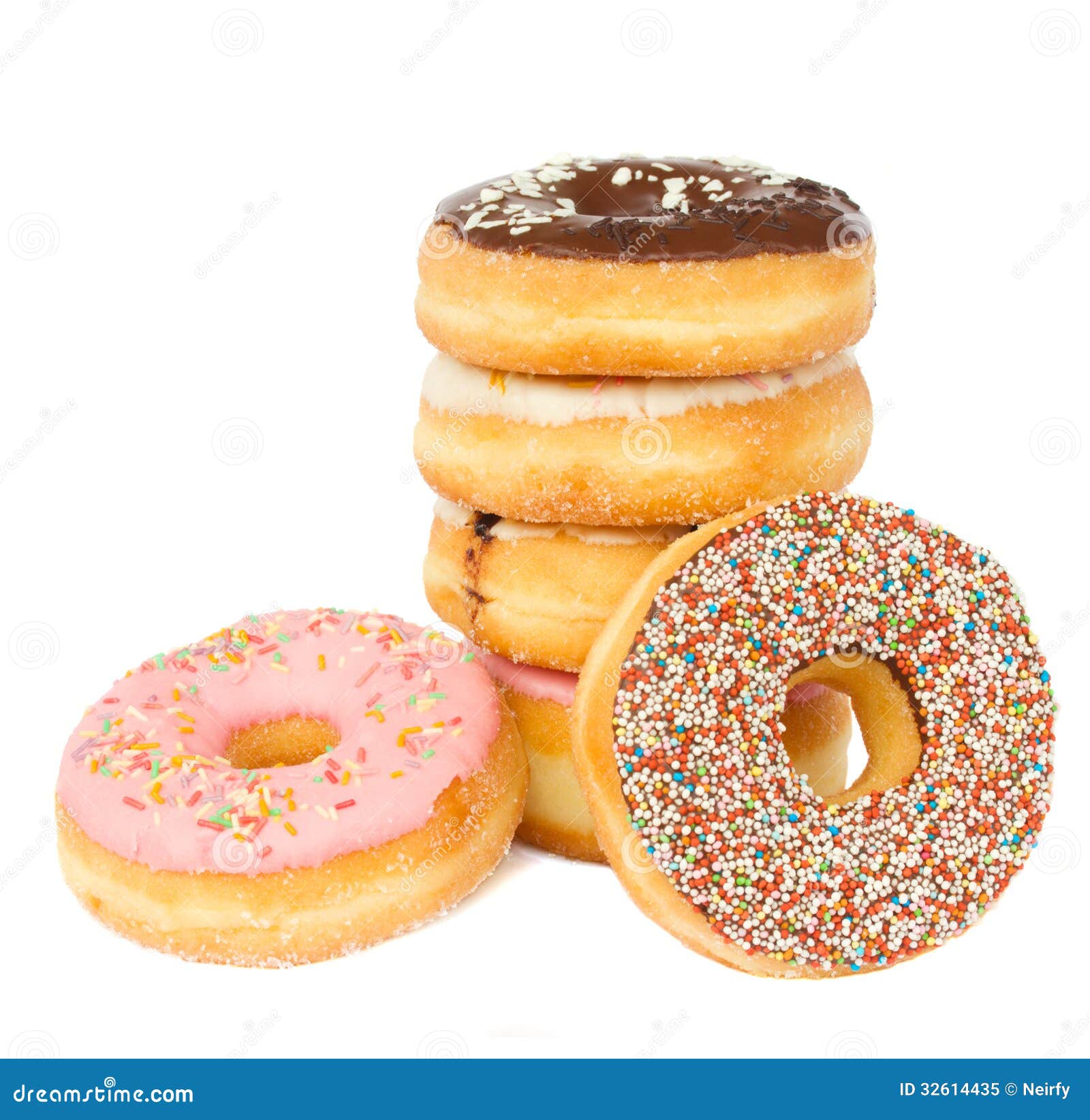 Stack Of Donuts Clipart