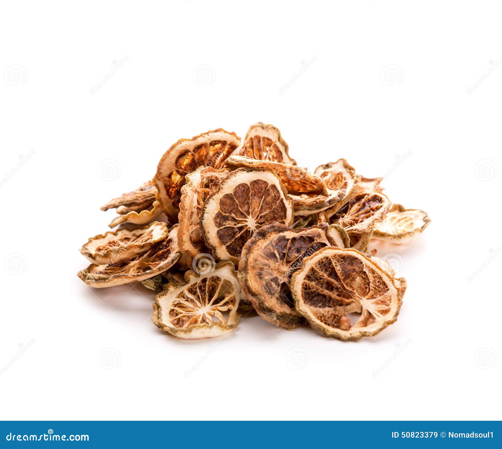 Pile of dried lime slices stock image. Image of natural - 50823379