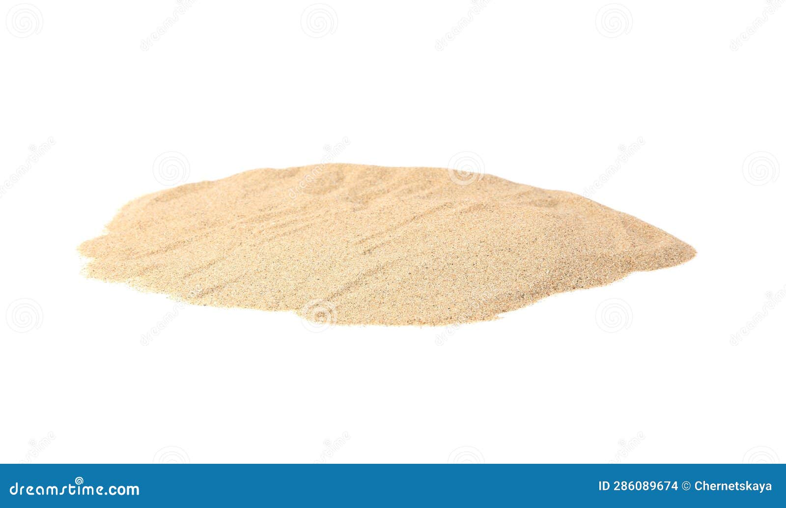 Pile of Dry Beach Sand Isolated on White Stock Photo - Image of dune ...