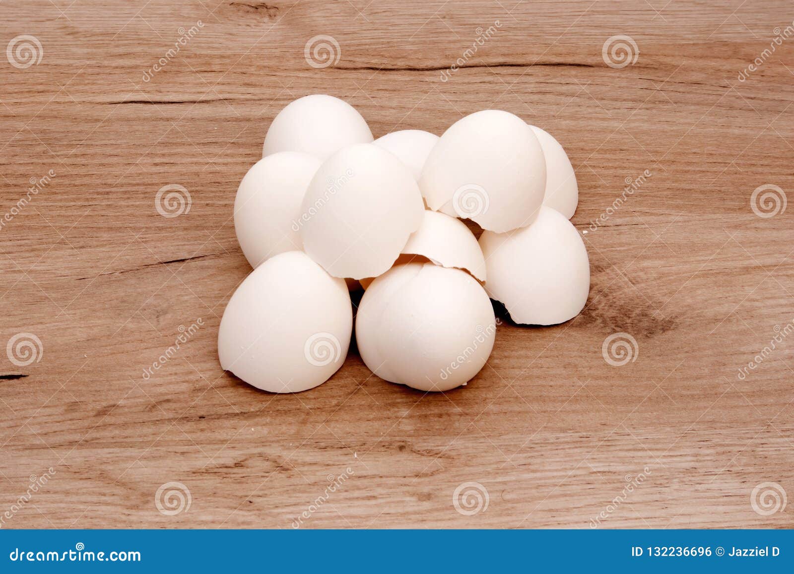 A Pile of Empty White Egg Shells Stock Photo - Image of life ...