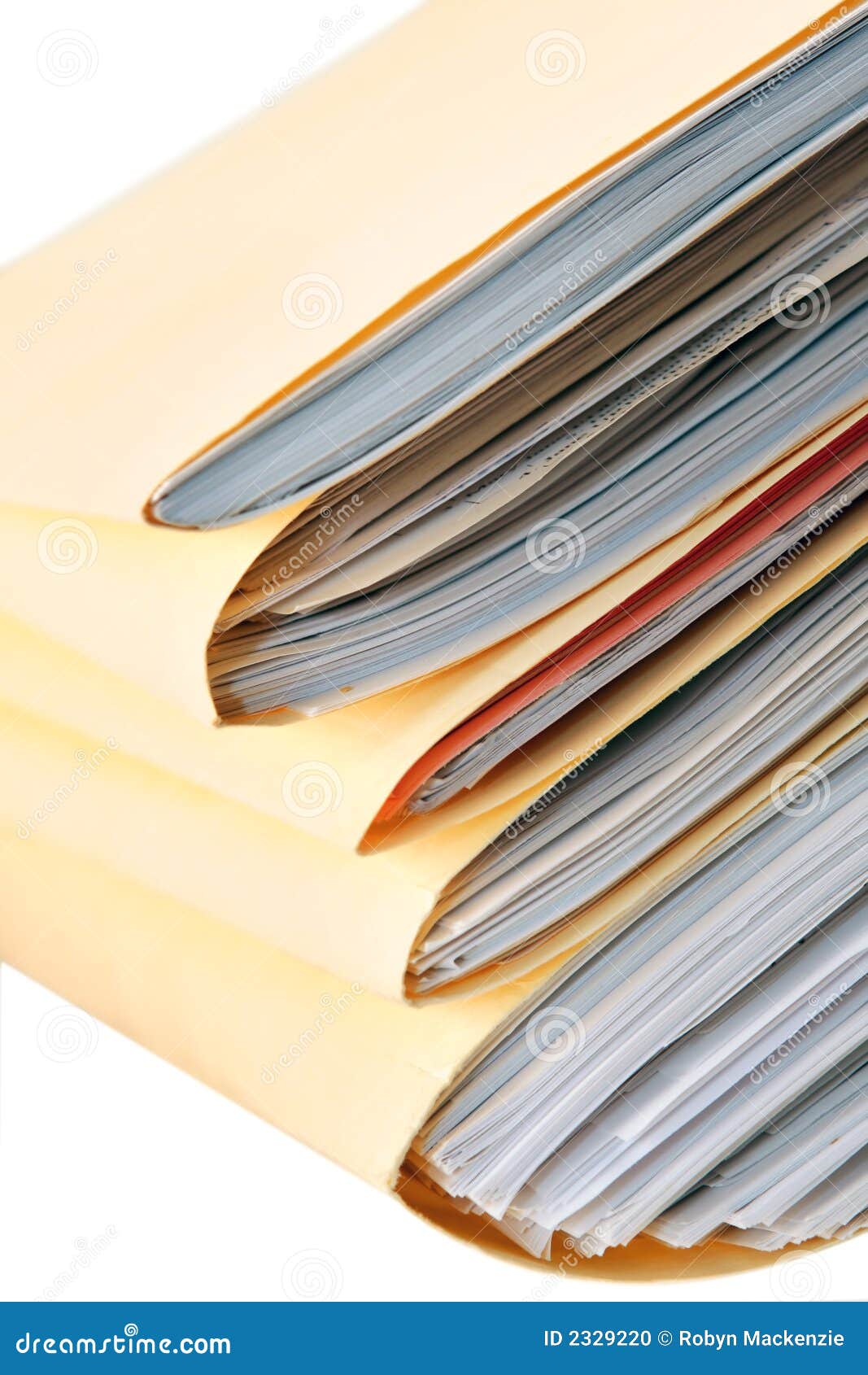 Pile of Files stock photo. Image of late, stack, white - 2329220