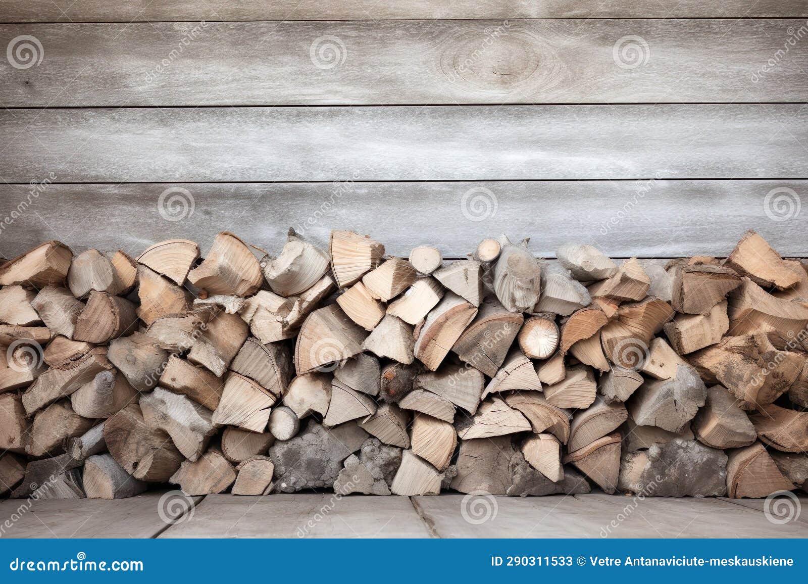 Pile of Firewood on Light Background Stock Image - Image of timber ...