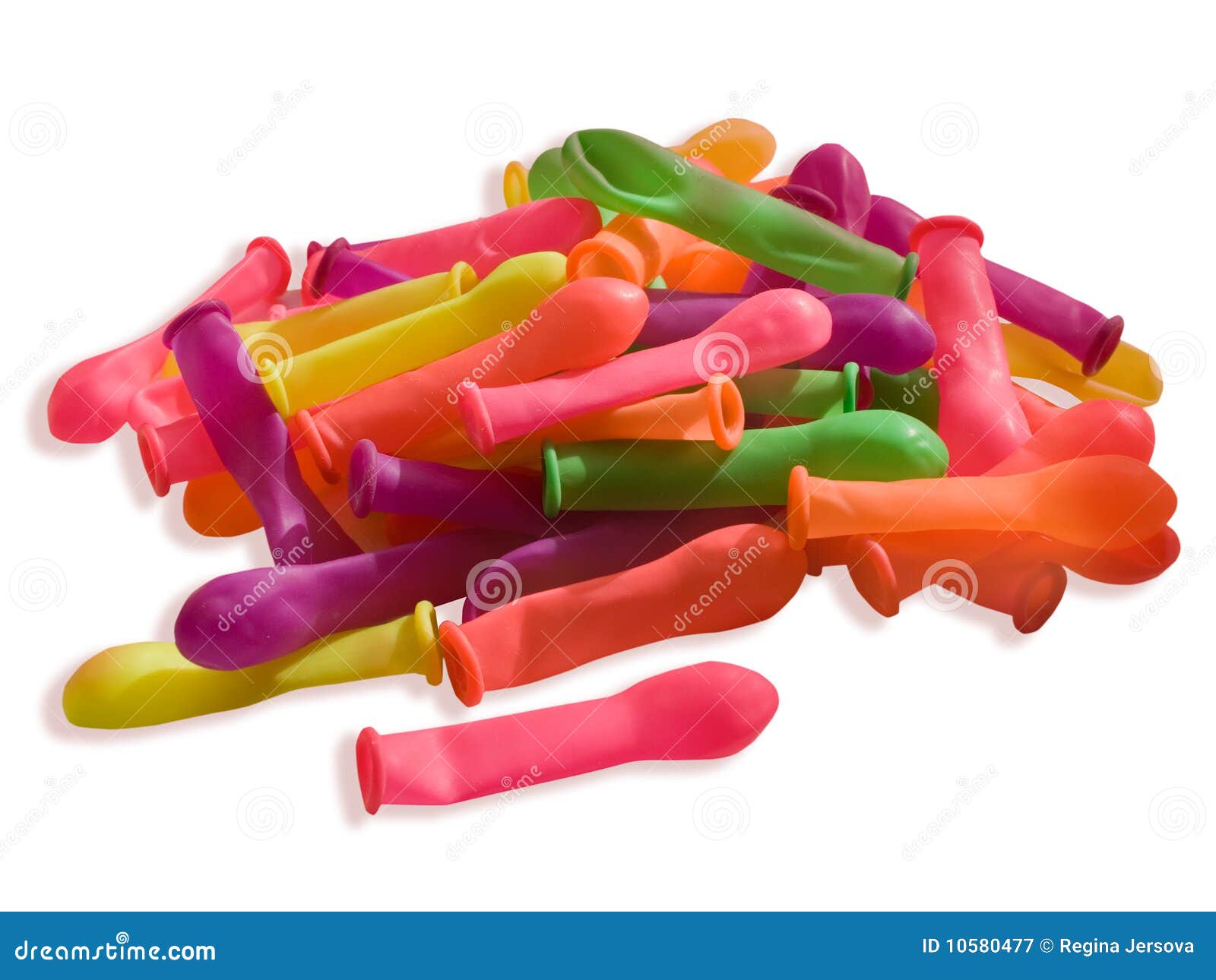 Pile of flat balloons stock image. Image of green, holiday - 10580477
