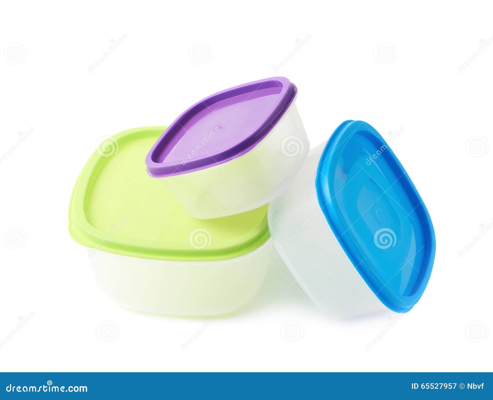 Pile of Food Containers Isolated Stock Image - Image of snack, plastic ...