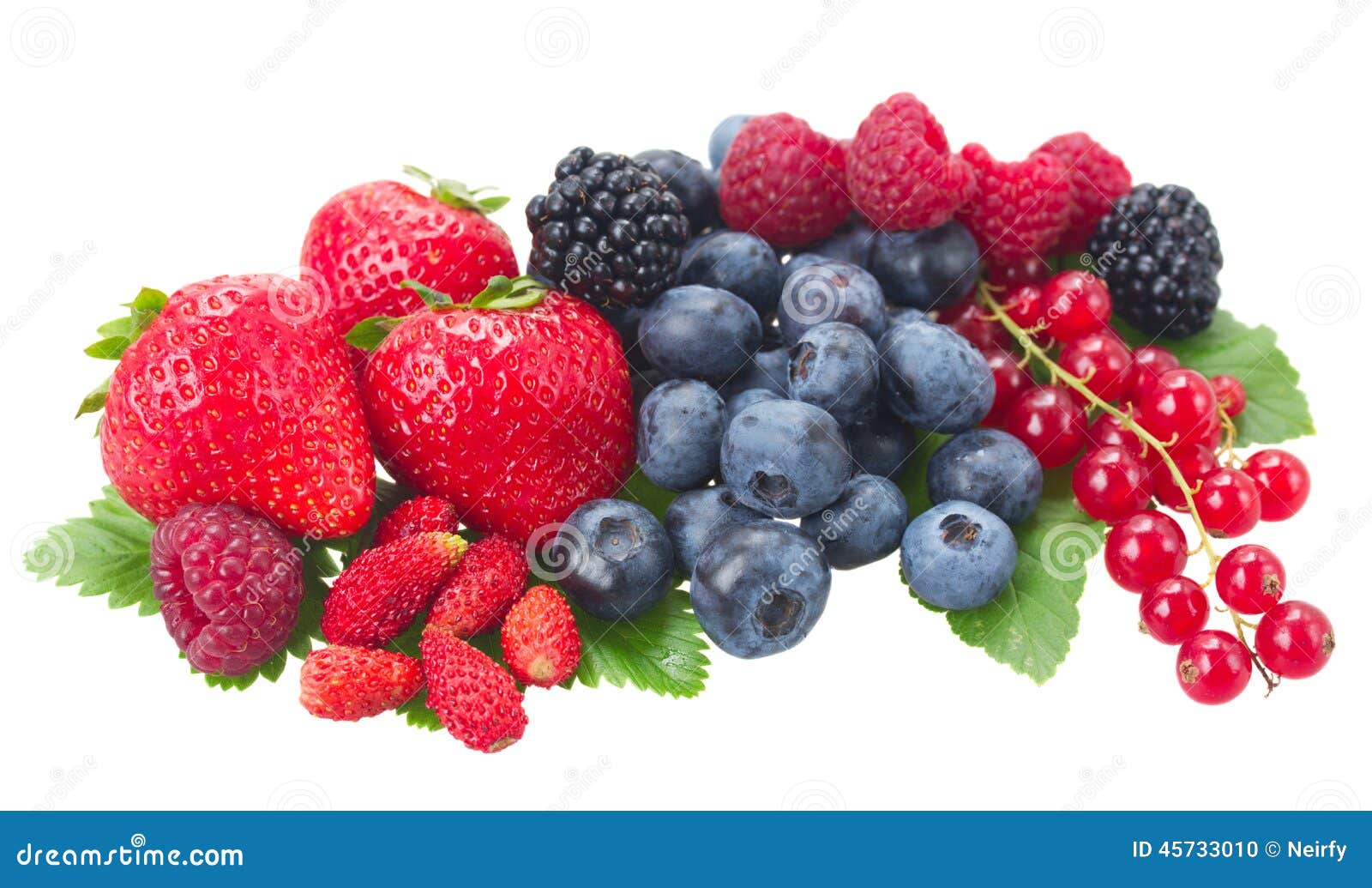 Pile of fresh berries stock photo. Image of fruits, cluster - 45733010