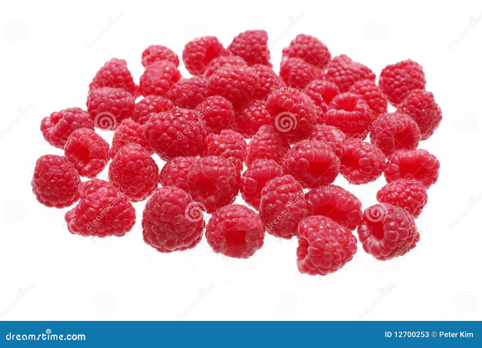 Pile of fresh raspberries stock image. Image of food - 12700253