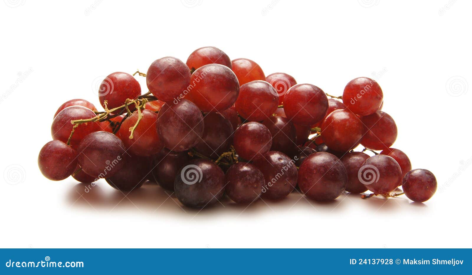A Pile of Fresh and Tasty Purple Grapes Stock Photo - Image of water ...