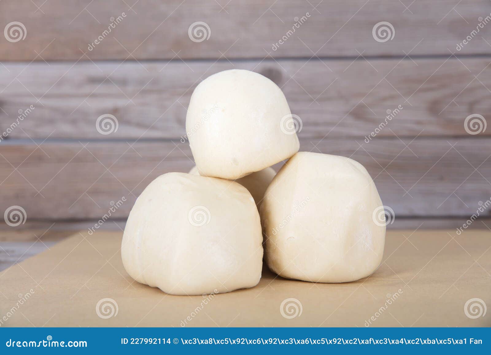 A Pile of Freshly Steamed Buns on the Table Stock Photo - Image of food ...