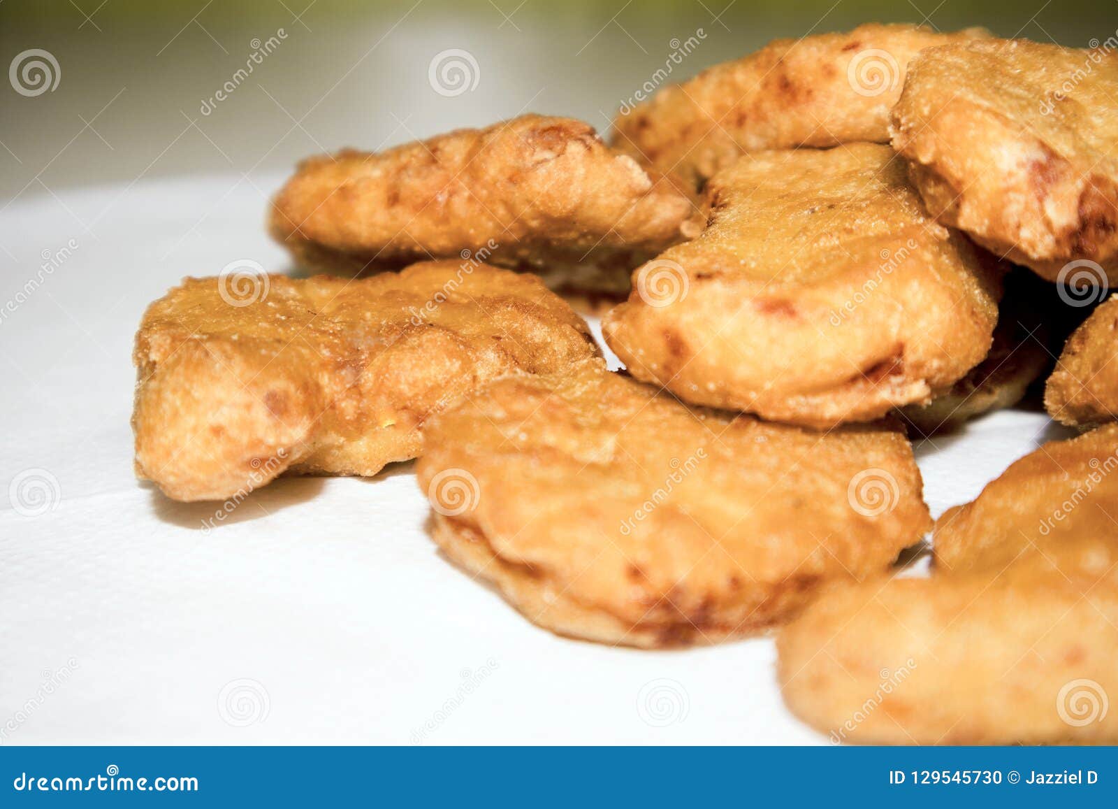 Pile of Fried Crispy Chicken Nuggets Stock Photo - Image of fastfood ...