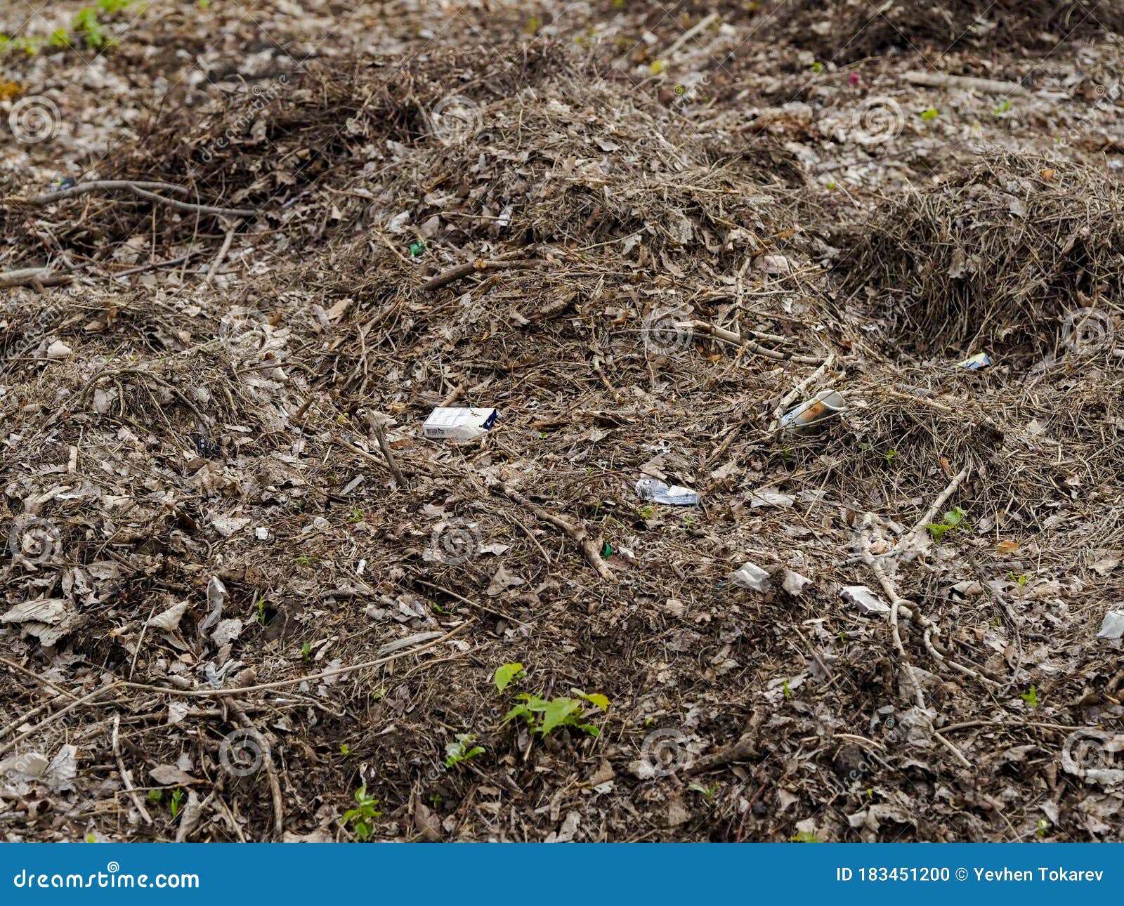 A Pile of Garbage in a City Block Stock Photo - Image of junkyard ...
