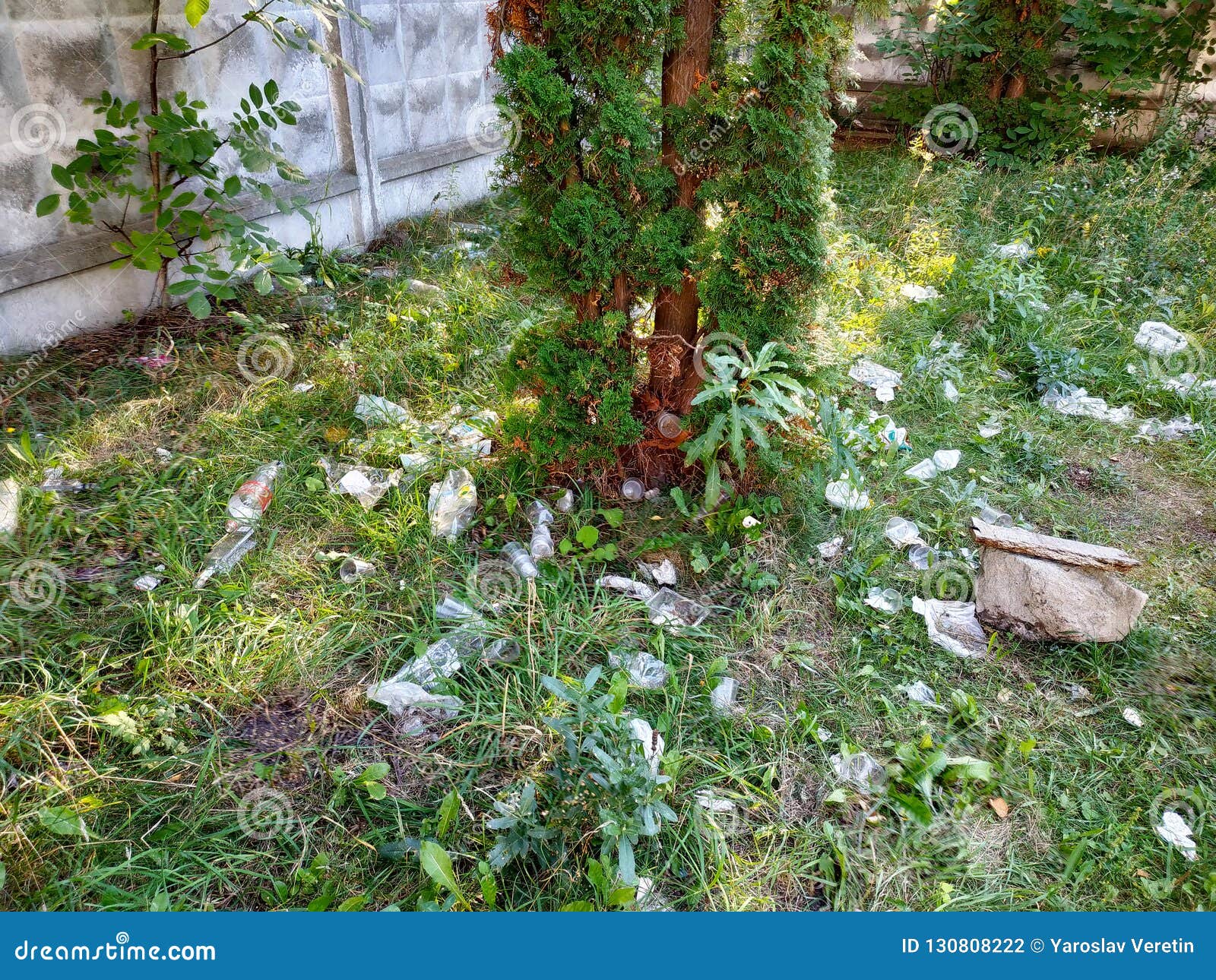 Pile of the Garbage at the Corner of Road. Stock Photo - Image of ...