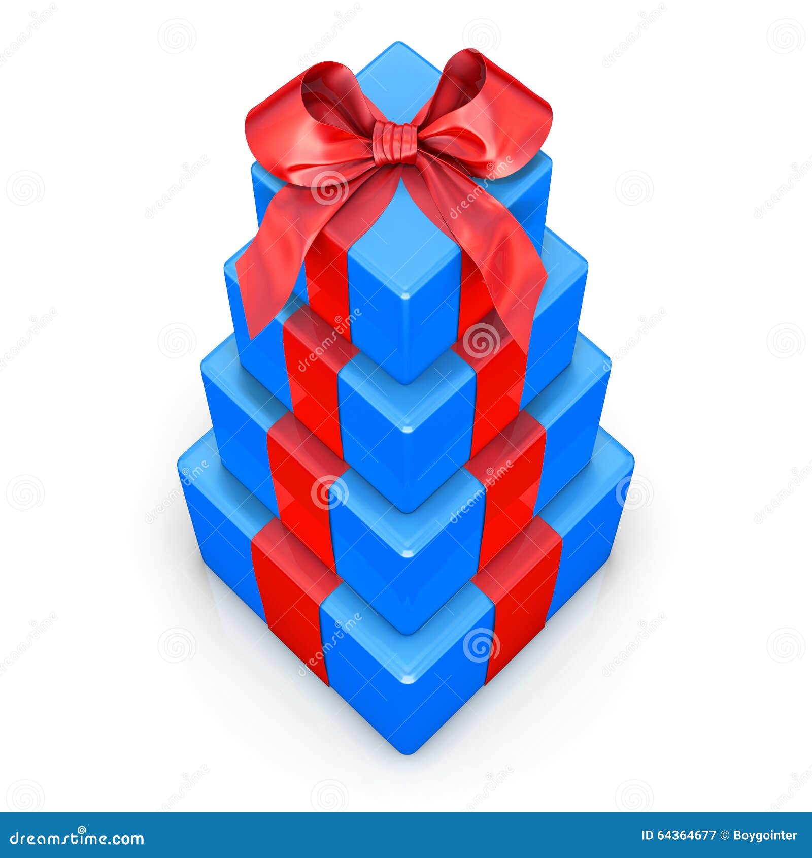 Pile of gift boxes stock illustration. Illustration of birthday - 64364677