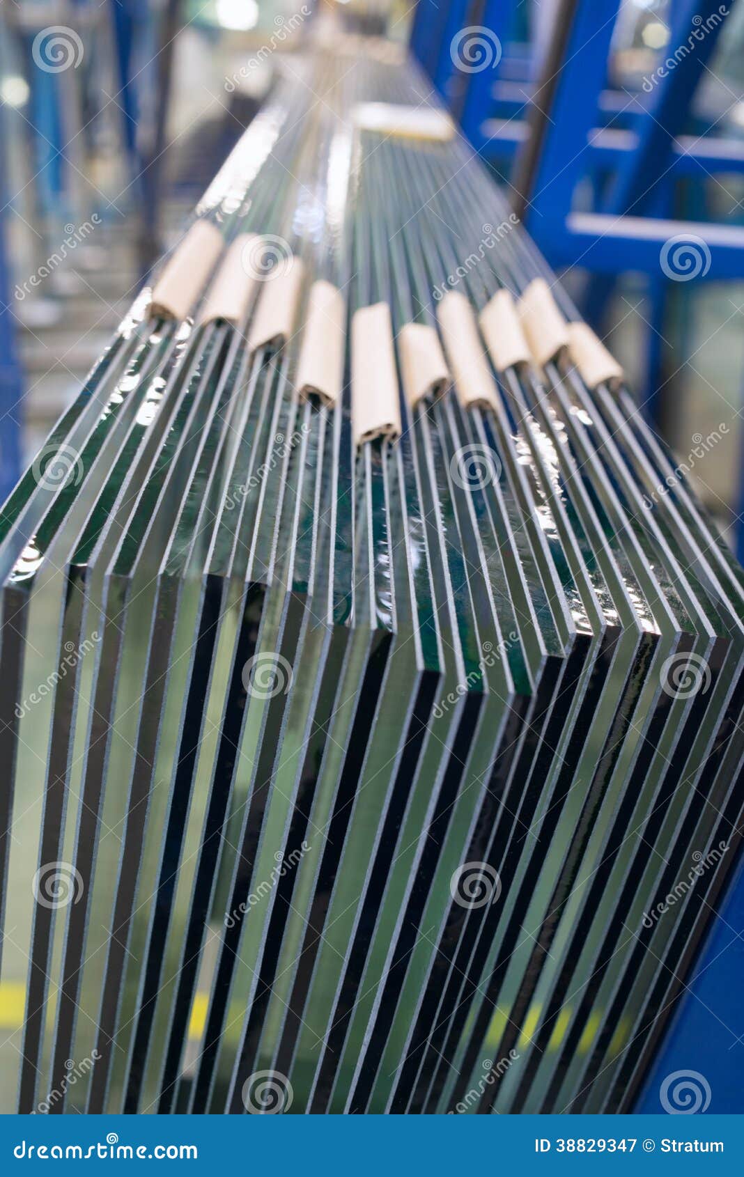 A pile of glass sheets stock image. Image of material - 38829347