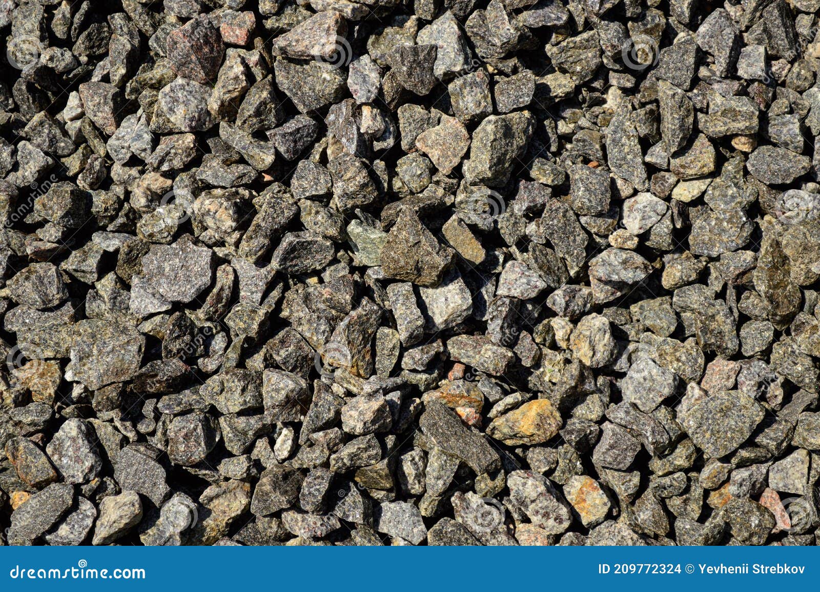 Pile of granite stones stock photo. Image of background - 209772324