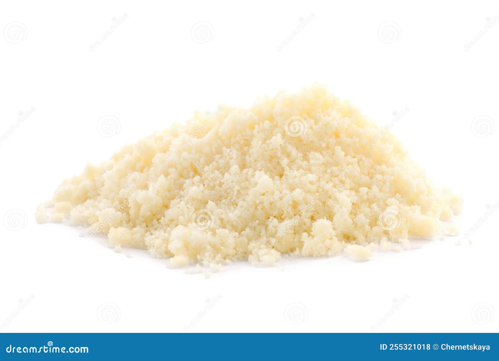 Pile of Grated Parmesan Cheese Isolated on White Stock Photo - Image of ...