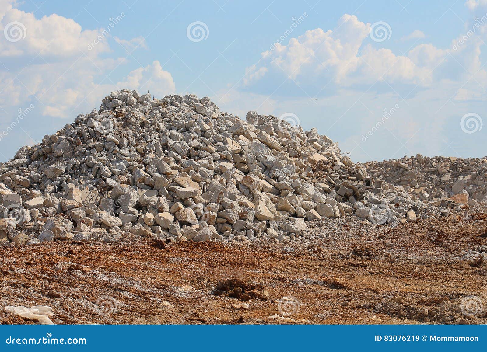 Big Rocks In A Pile