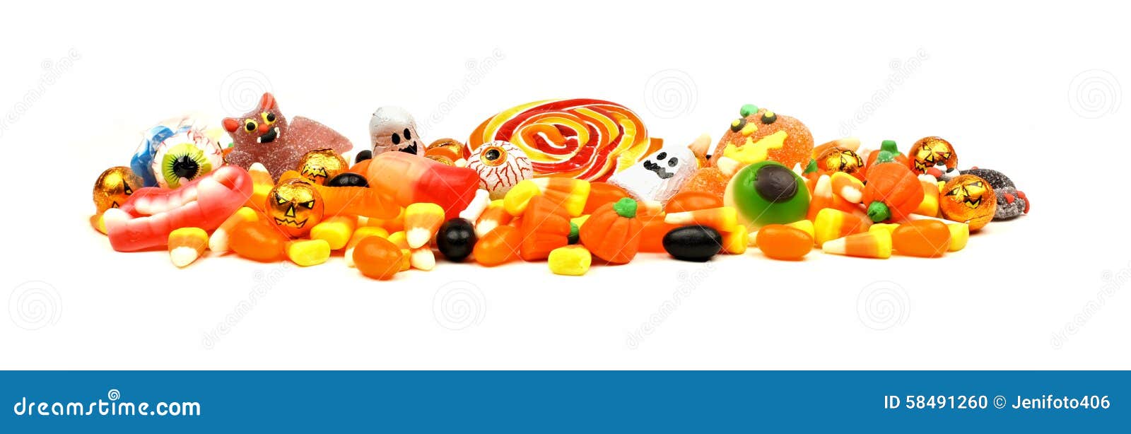 Halloween Candy Pile
