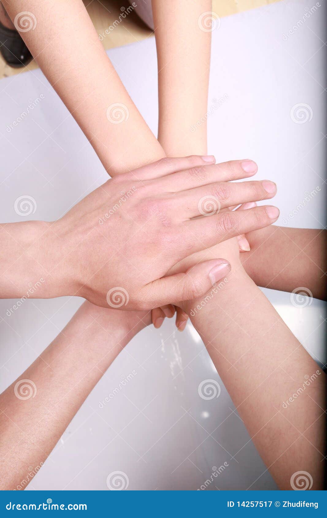 Pile of hands stock image. Image of teamwork, small, bunch - 14257517