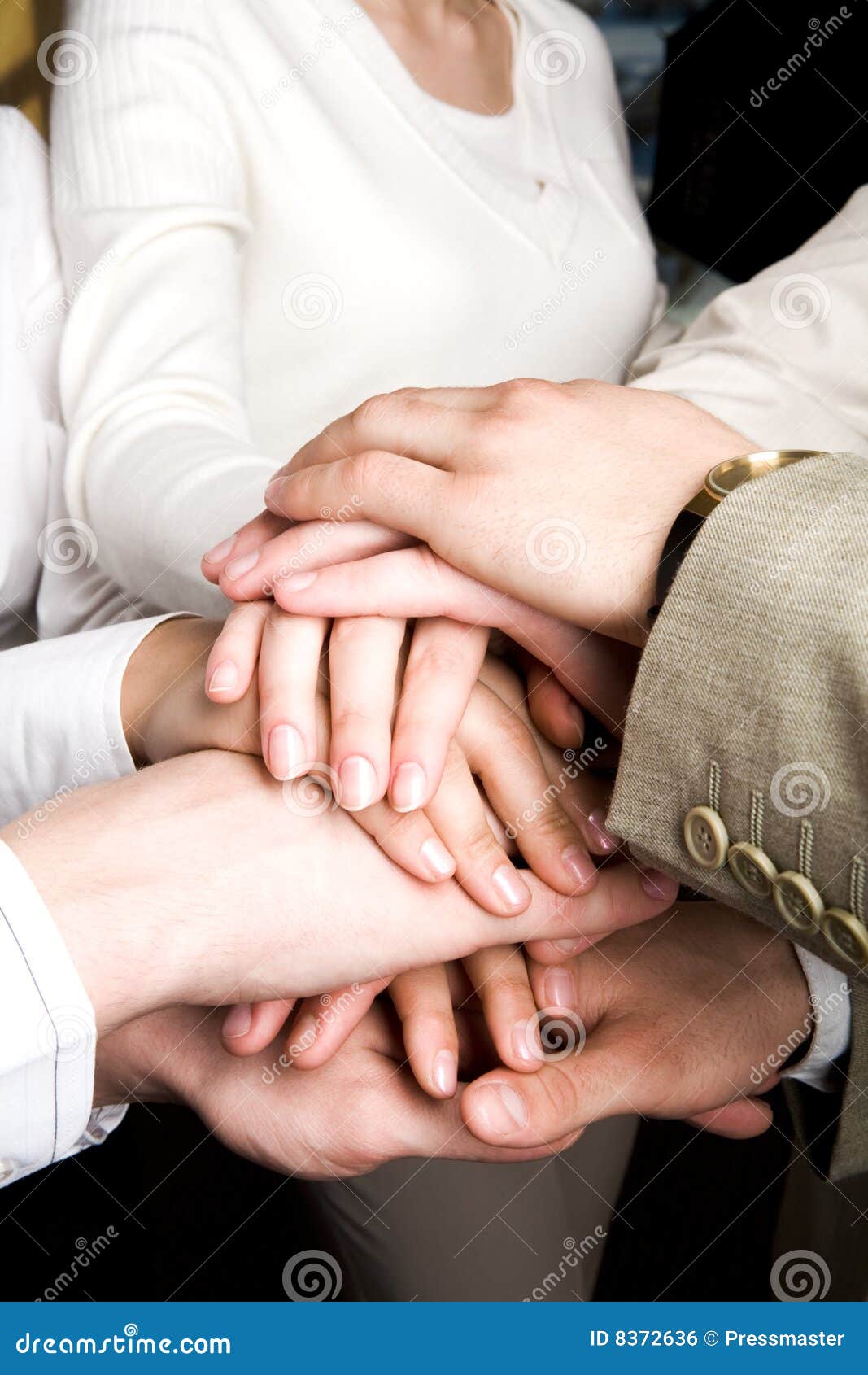 Pile of hands stock photo. Image of contact, corporate - 8372636