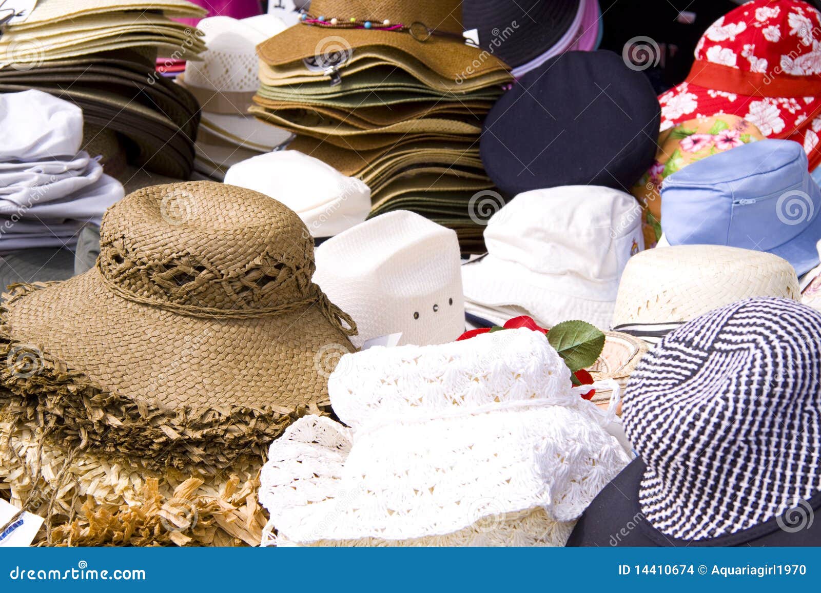 Pile of hats stock photo. Image of assorted, chef, fashion - 14410674