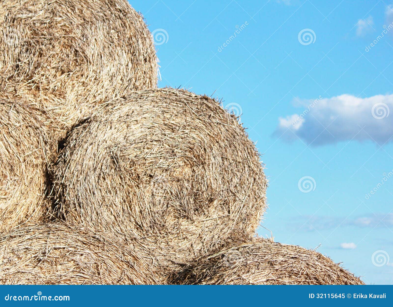Pile of hay stock image. Image of background, season - 32115645