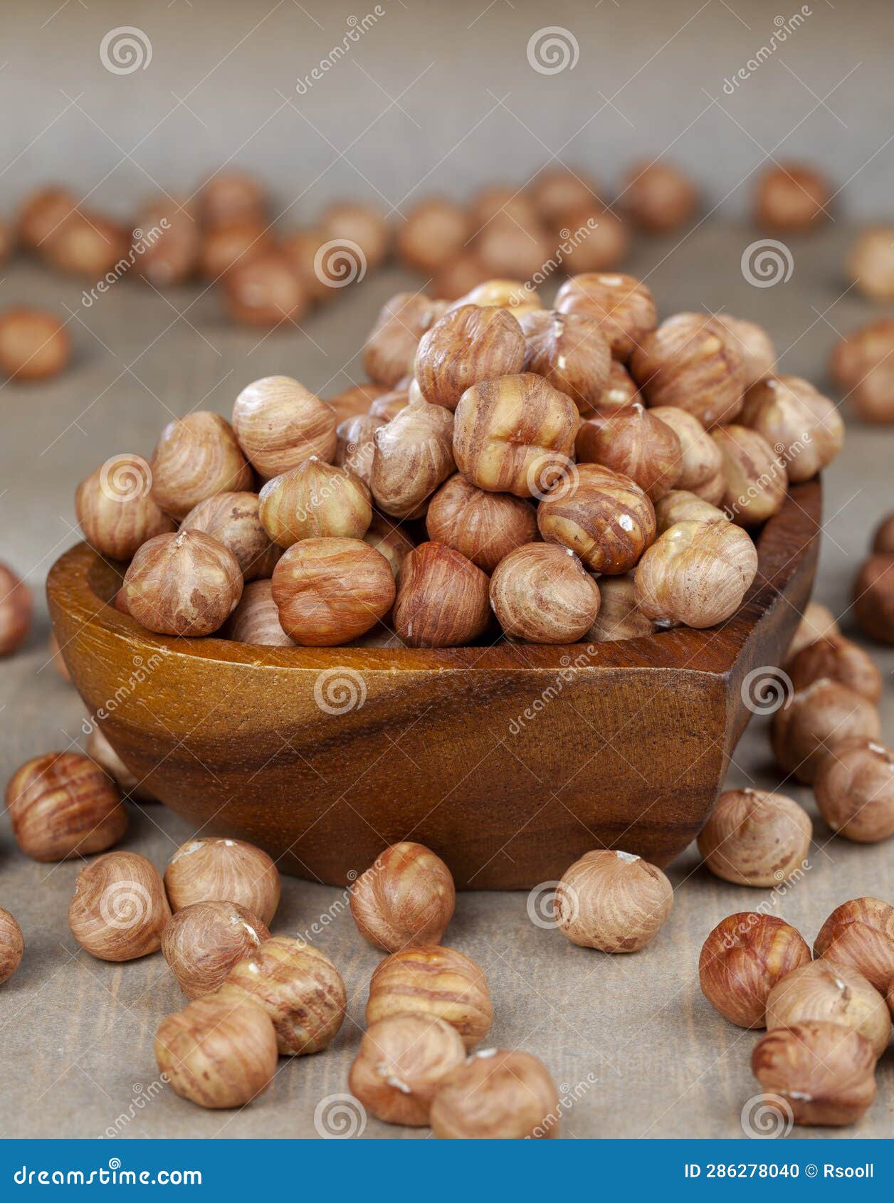 A Pile of Hazelnuts on the Table Stock Photo - Image of diet, heap: 286278040