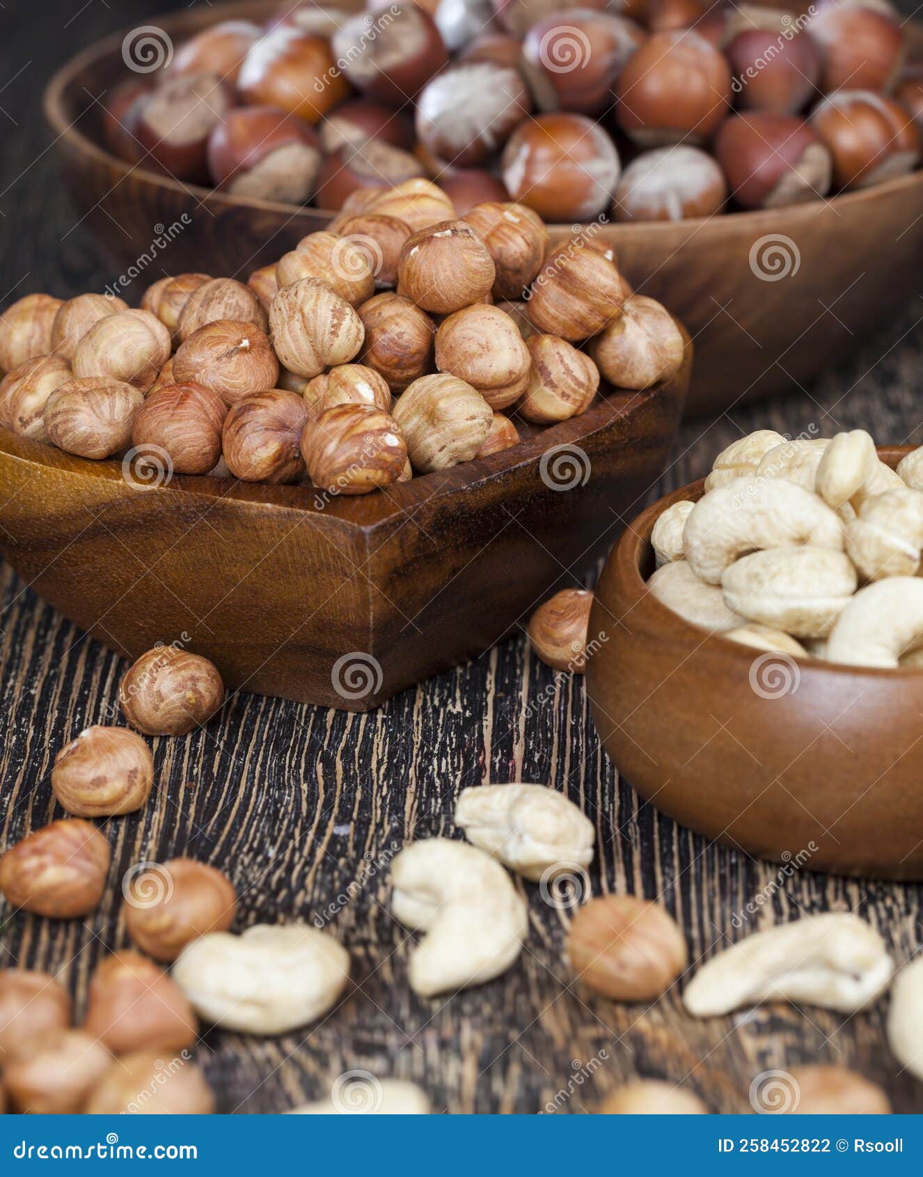 A Pile of Hazelnuts on the Table Stock Photo - Image of natural, vegan ...