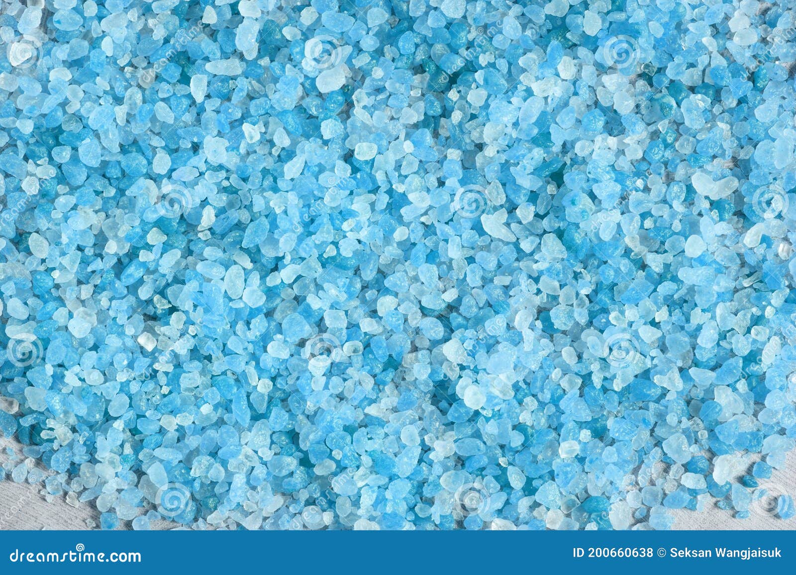 A Pile of Himalayan Blue Salt at Kitchen Stock Photo - Image of ...