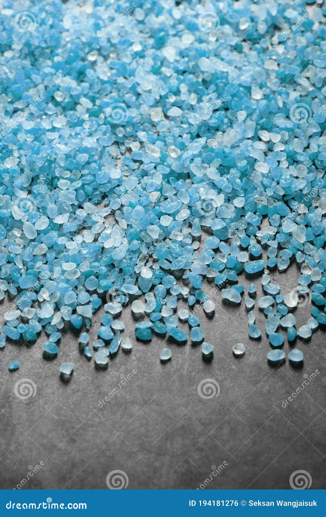A Pile of Himalayan Blue Salt Stock Photo - Image of detail, seasoning ...