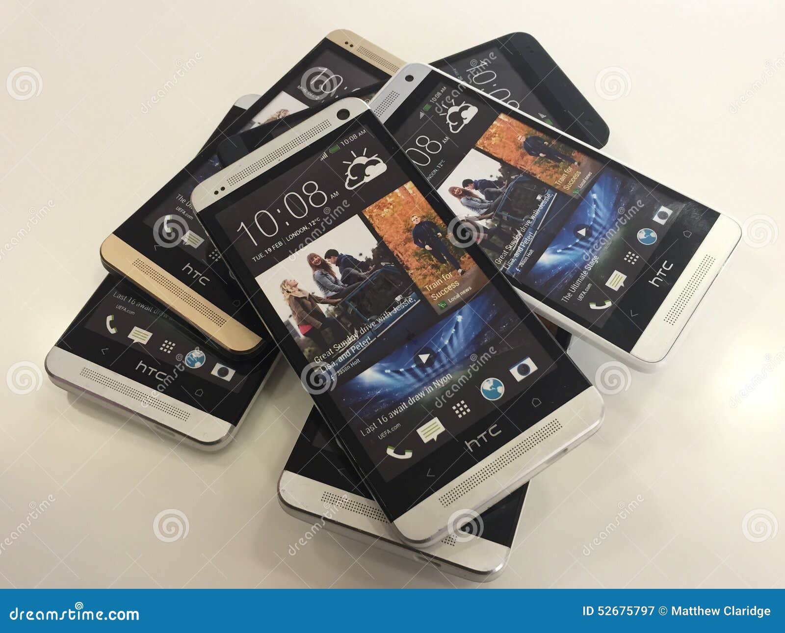A Pile of HTC Mobile Phones Editorial Photography - Image of pile ...